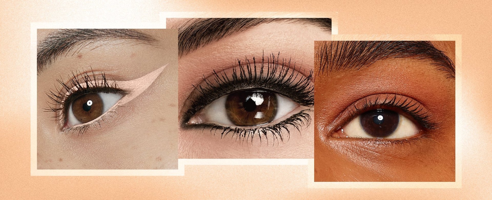 how to draw an eye with makeup on your hand