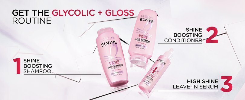 Elvive Glycolic Gloss Shine Boosting Conditioner - L’Oréal Paris