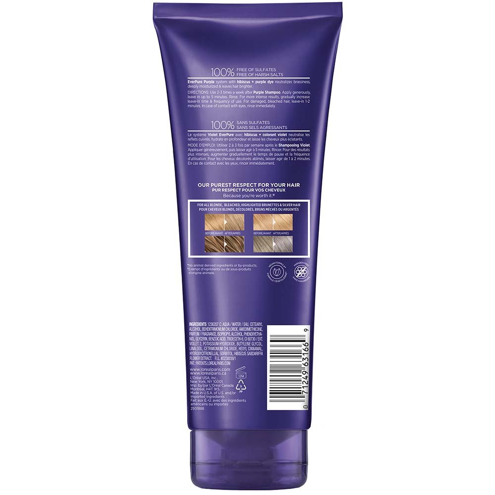 EverPure Sulfate-Free Toning Purple Conditioner - L'Oréal Paris