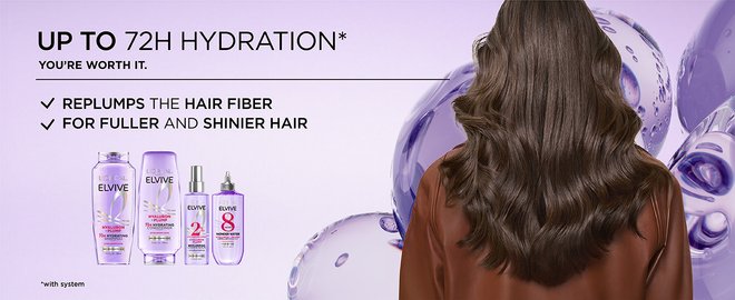 Elvive Hyaluron + Plump Hydrating Shampoo - L'Oréal Paris