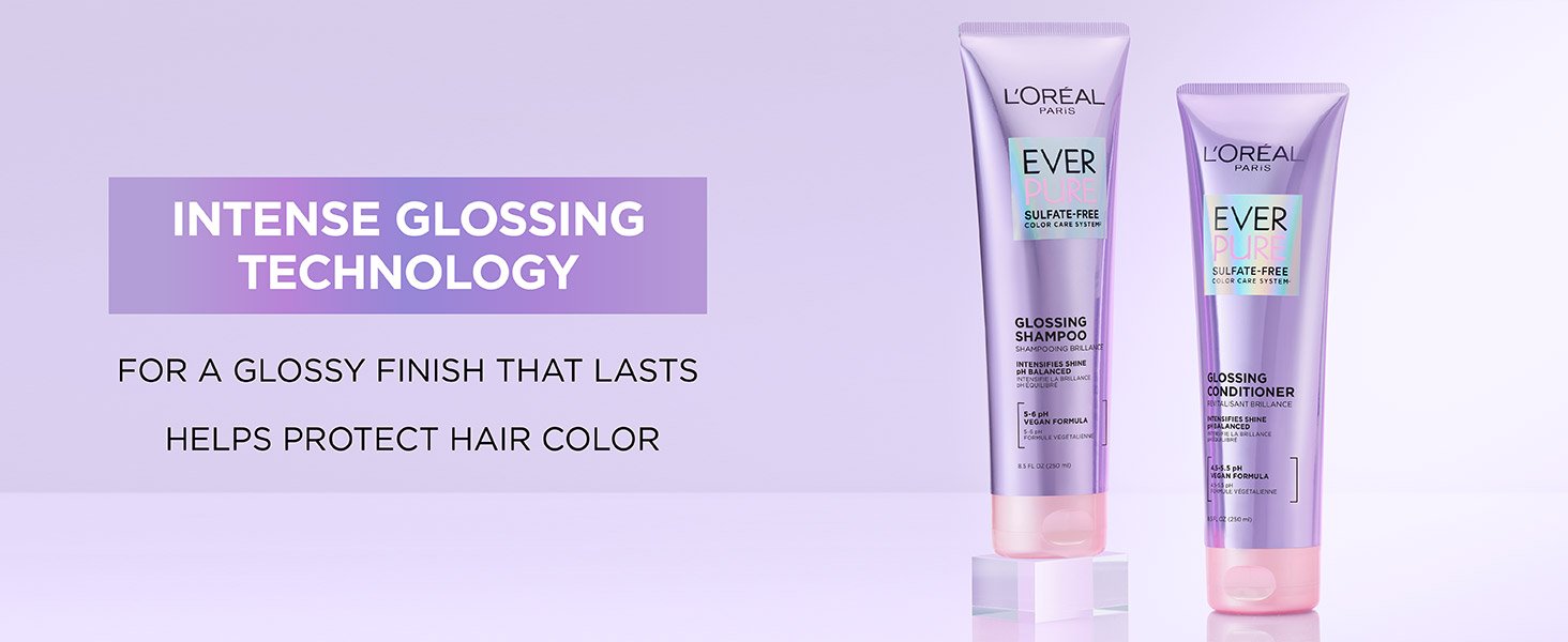 EverPure Sulfate-Free pH Balanced Glossing Shampoo - L'Oréal Paris