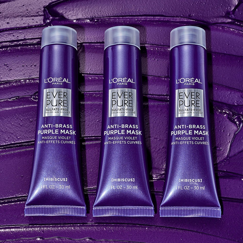 EverPure Sulfate-Free Anti Brass Purple Hair Mask - L’Oréal Paris