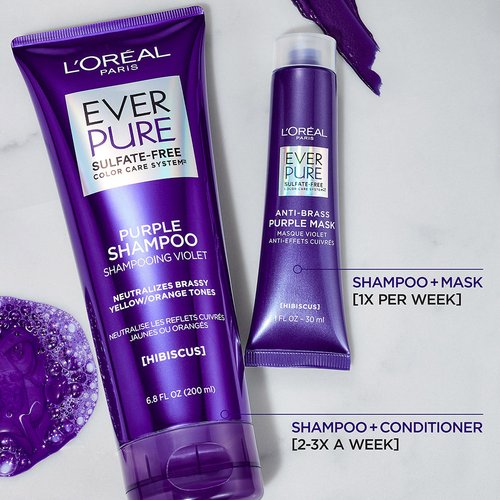 EverPure Sulfate-Free Anti Brass Purple Hair Mask - L’Oréal Paris