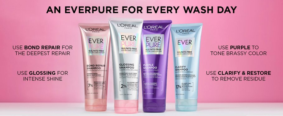Ever Pure Sulfate-Free Hair Bond Repair Kit - L'Oréal Paris
