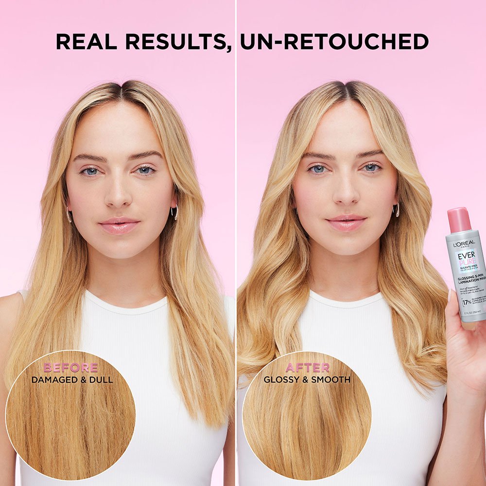 EverPure Sulfate Free Glossing 5-Min Lamination Hair Mask - L’Oréal Paris