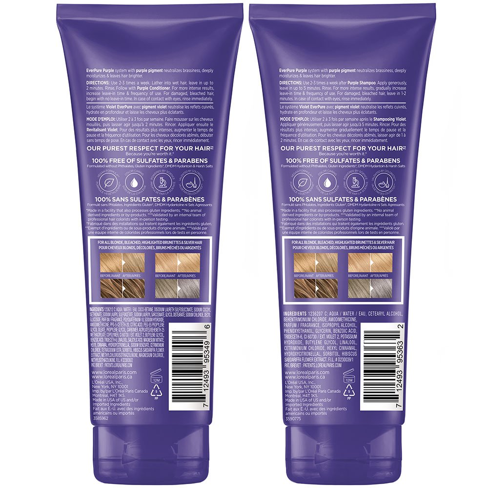 Ever Pure Purple Shampoo & Conditioner Kit - L'Oréal Paris