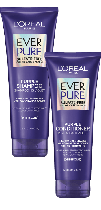 Ever Pure Sulfate-Free Purple Shampoo & Conditioner Set - L'Oréal Paris