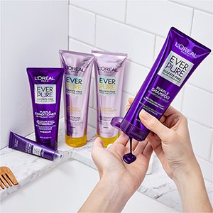Ever Pure Sulfate-Free Purple Shampoo & Conditioner Set - L'Oréal Paris