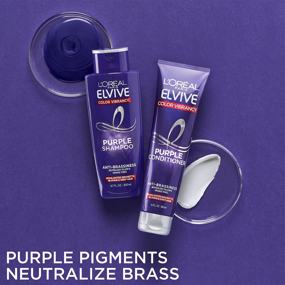Elvive Color Vibrancy Anti-Brass Purple Shampoo - L’Oréal Paris