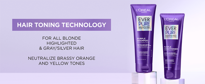 Ever Pure Purple Shampoo & Conditioner Kit - L'Oréal Paris
