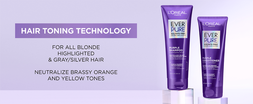 Ever Pure Purple Shampoo & Conditioner Kit - L'Oréal Paris