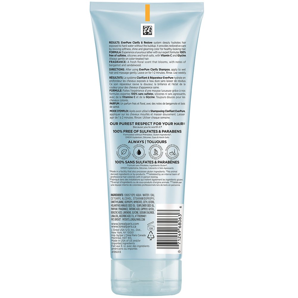 Ever Pure Sulfate-Free Clarifying Shampoo - L'Oréal Paris