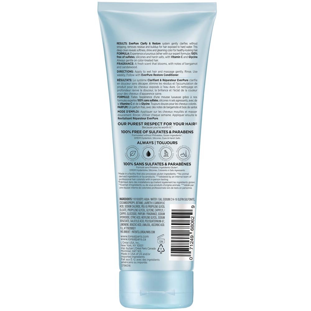 EverPure Sulfate-Free Clarifying Shampoo with Antioxidants - L’Oréal Paris
