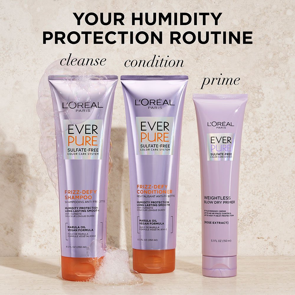 EverPure Frizz Defy Sulfate Free Shampoo For Frizzy Hair - L'Oréal