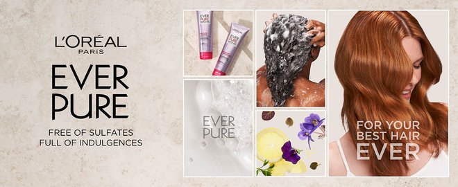 EverPure Sulfate Free Silver Care Shampoo - L'Oréal Paris