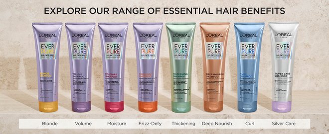 EverPure Sulfate Free Silver Care Shampoo - L'Oréal Paris