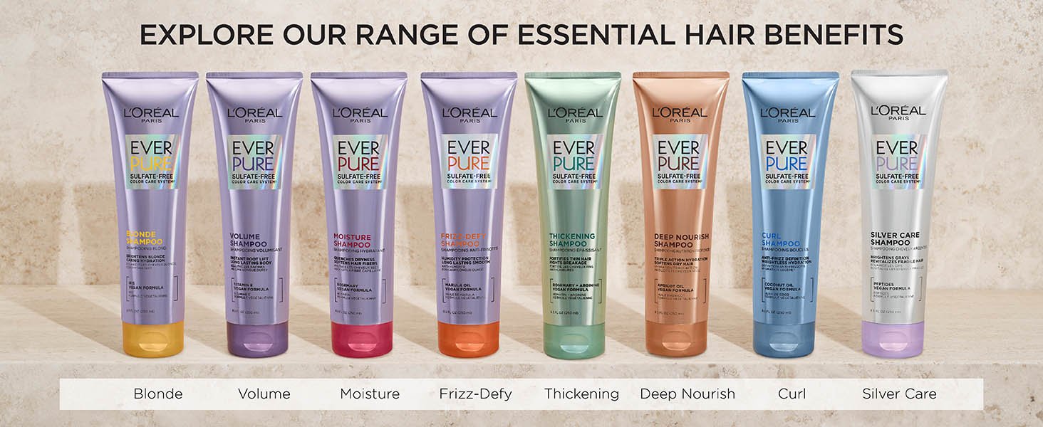 EverPure Sulfate Free Silver Care Shampoo - L'Oréal Paris