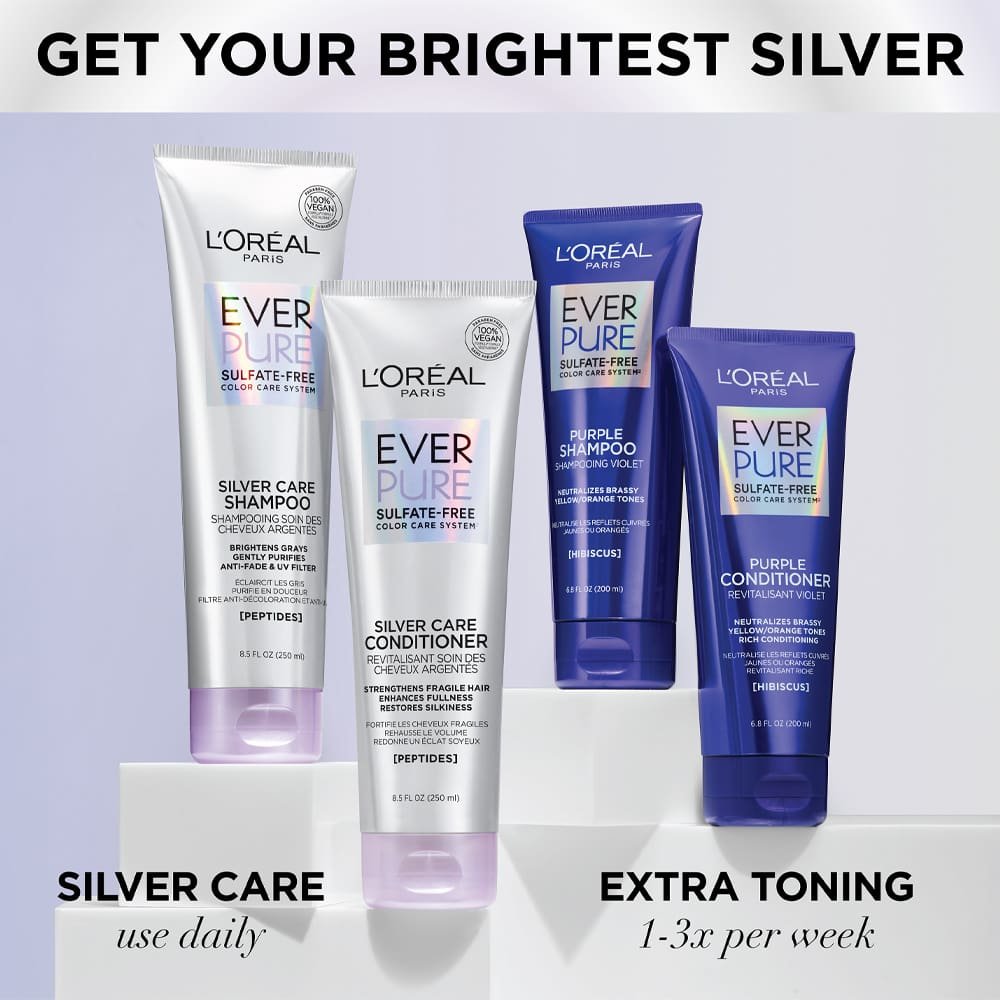 EverPure Sulfate Free Silver Care Shampoo - L'Oréal Paris