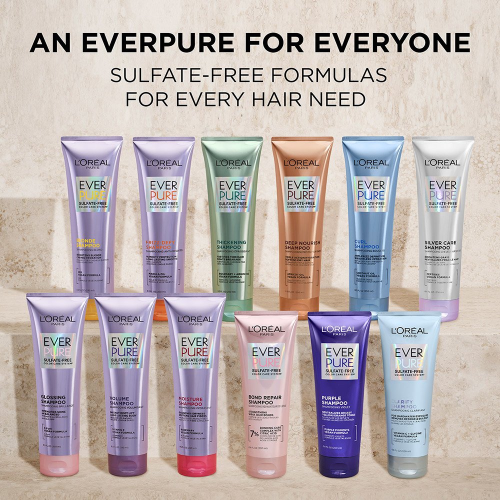 EverPure Sulfate Free Silver Care Shampoo - L'Oréal Paris