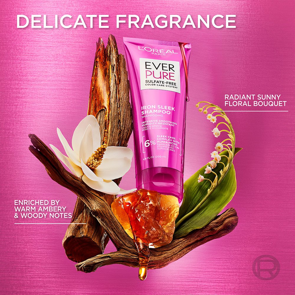 EverPure Iron Sleek Hair Smoothing Shampoo - L’Oréal Paris