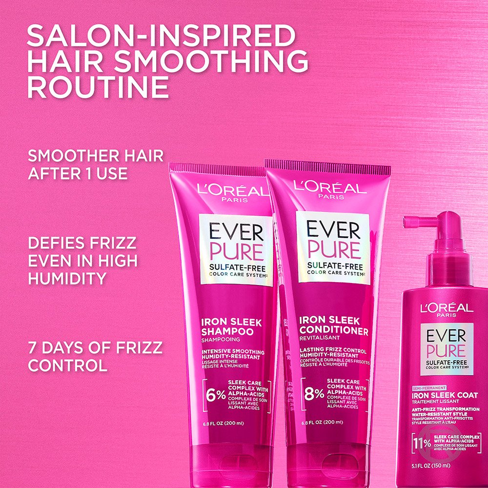 EverPure Iron Sleek Smoothing Conditioner - L’Oréal Paris