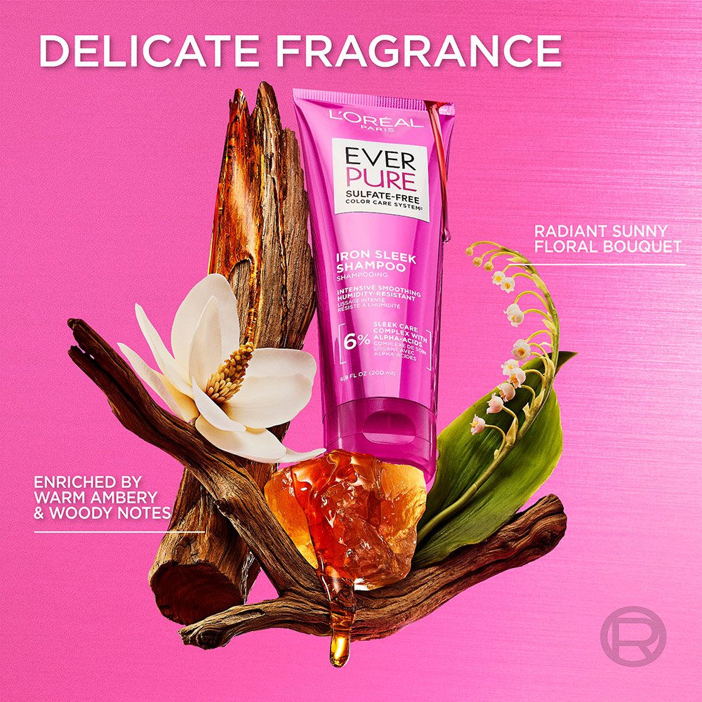 EverPure Iron Sleek Hair Smoothing Shampoo | L'Oréal Paris