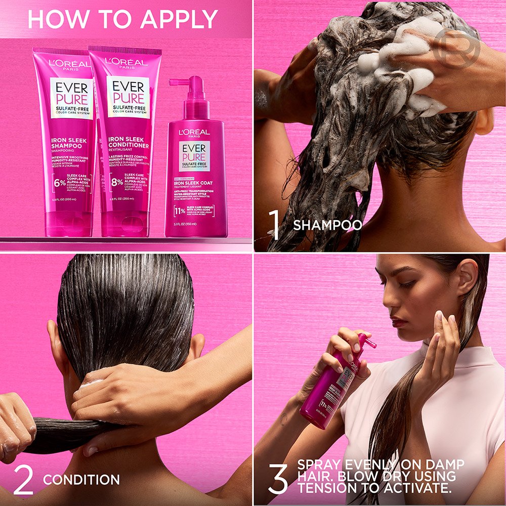 EverPure Iron Sleek Smoothing Conditioner - L’Oréal Paris