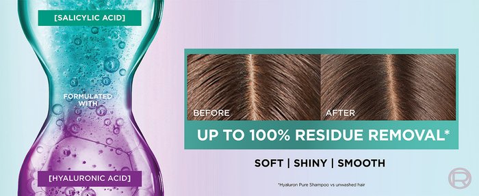 Elvive Hyaluron + Plump Purifying Shampoo - L'Oréal Paris