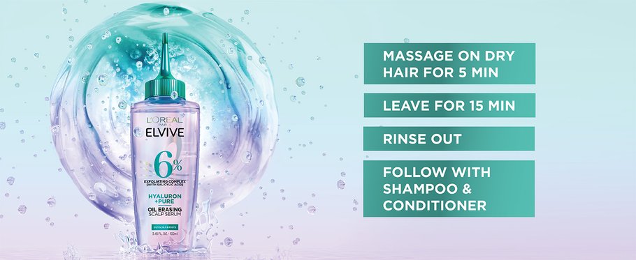 Elvive Hyaluron + Plump Purifying Shampoo - L'Oréal Paris