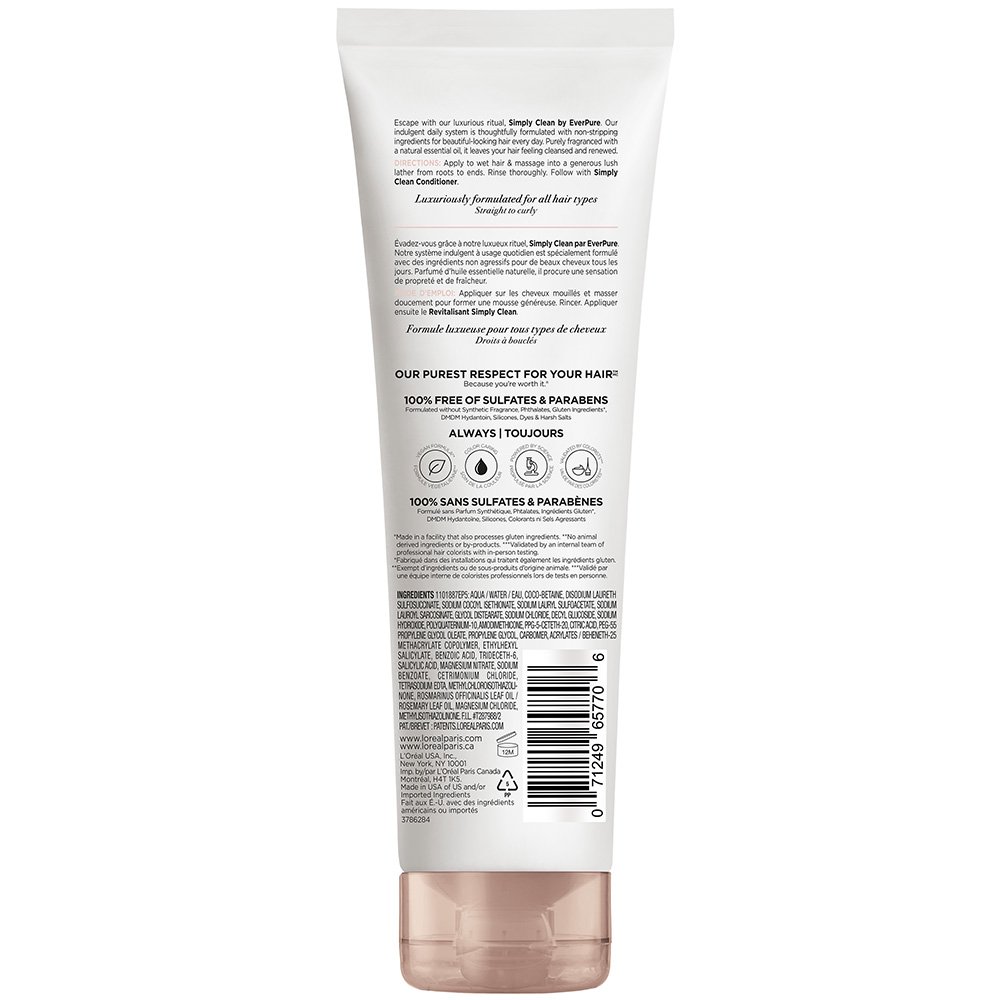EverPure Sulfate Free Shampoo With Essential Oil - L'Oréal Paris