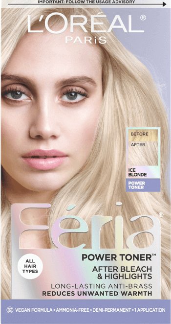 Feria Power Demi Permanent Anti Brass Toner Loréal Paris