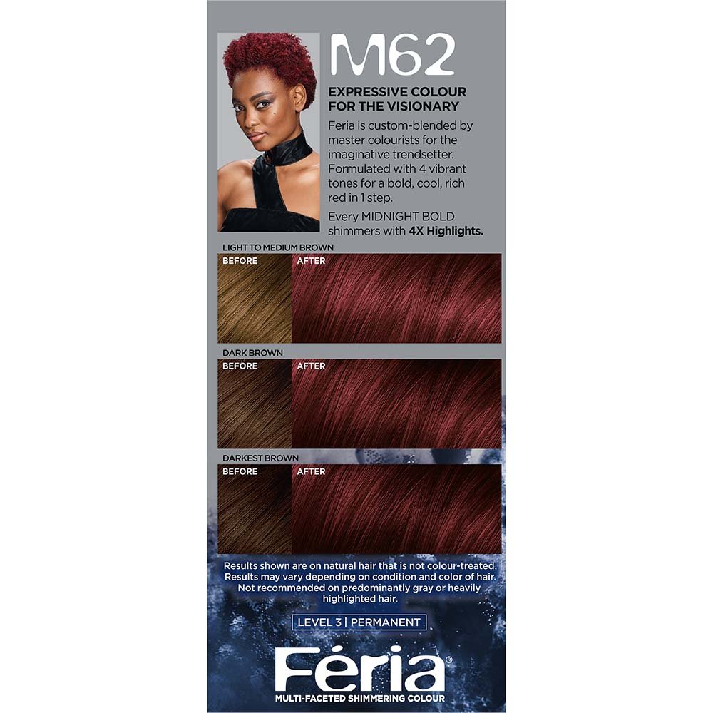 Feria Midnight Bolds Vibrant Hair Color - L'Oréal Paris