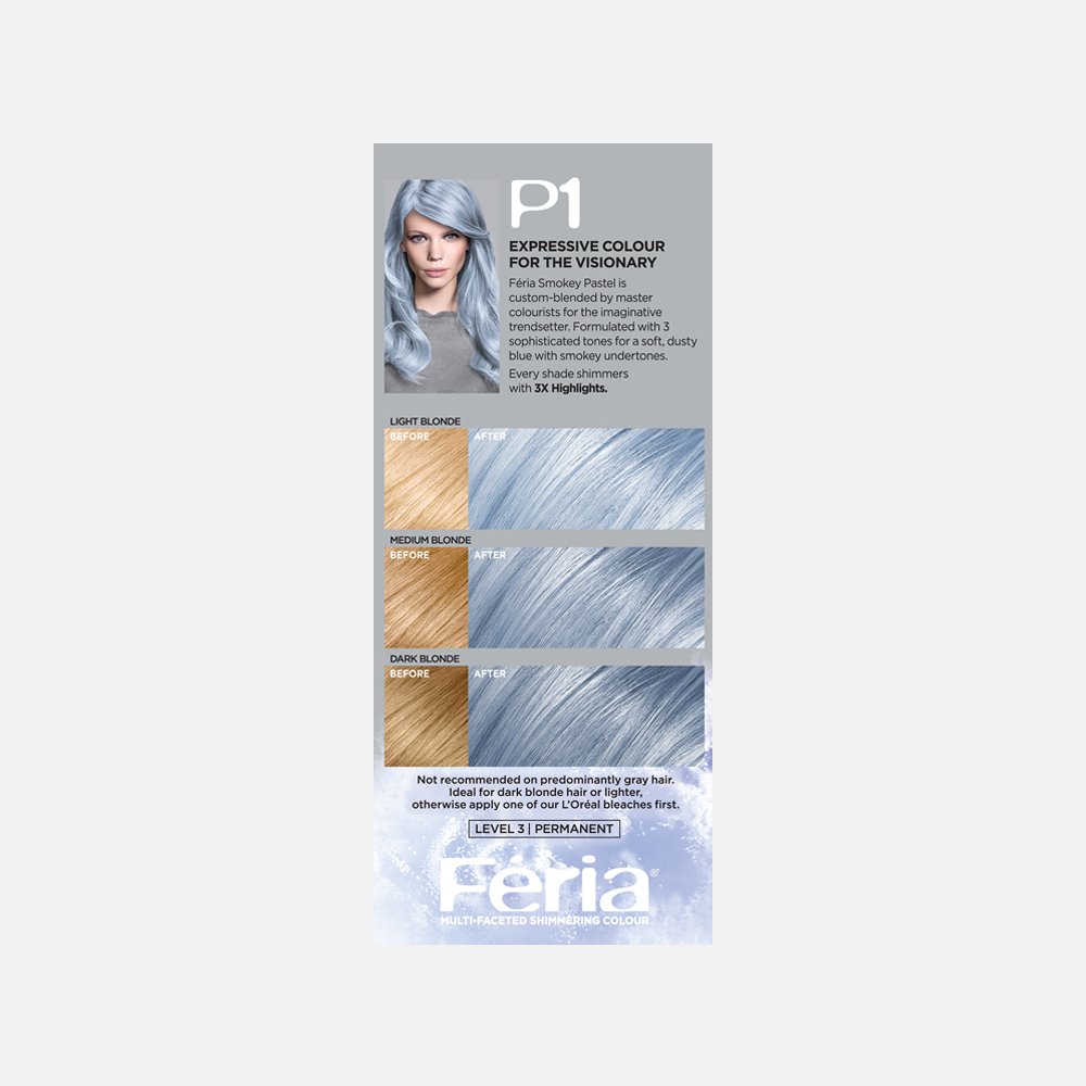 Féria Multi Faceted Shimmering Permanent Hair Color Loréal Paris