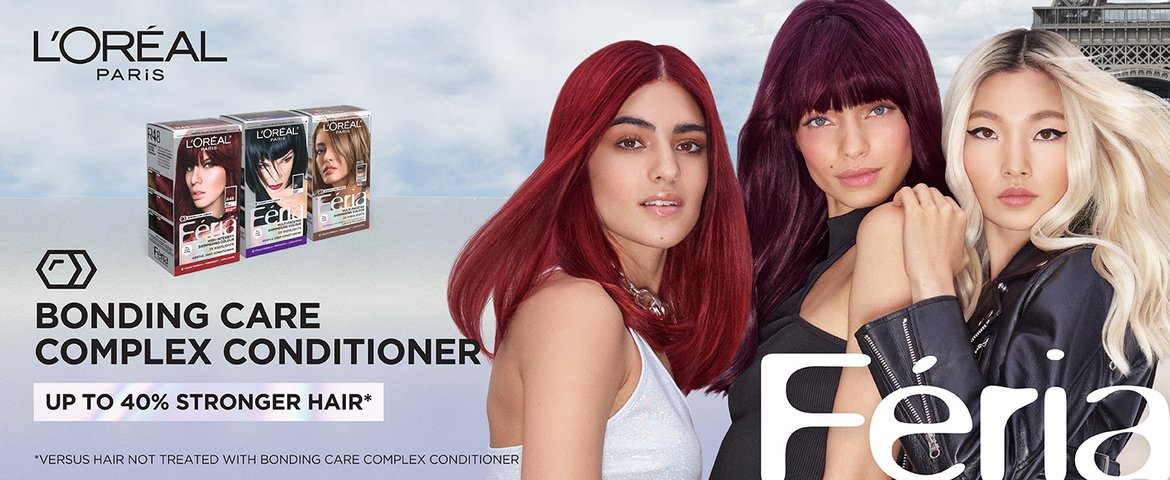 Feria Midnight Bolds Vibrant Hair Color - L'Oréal Paris