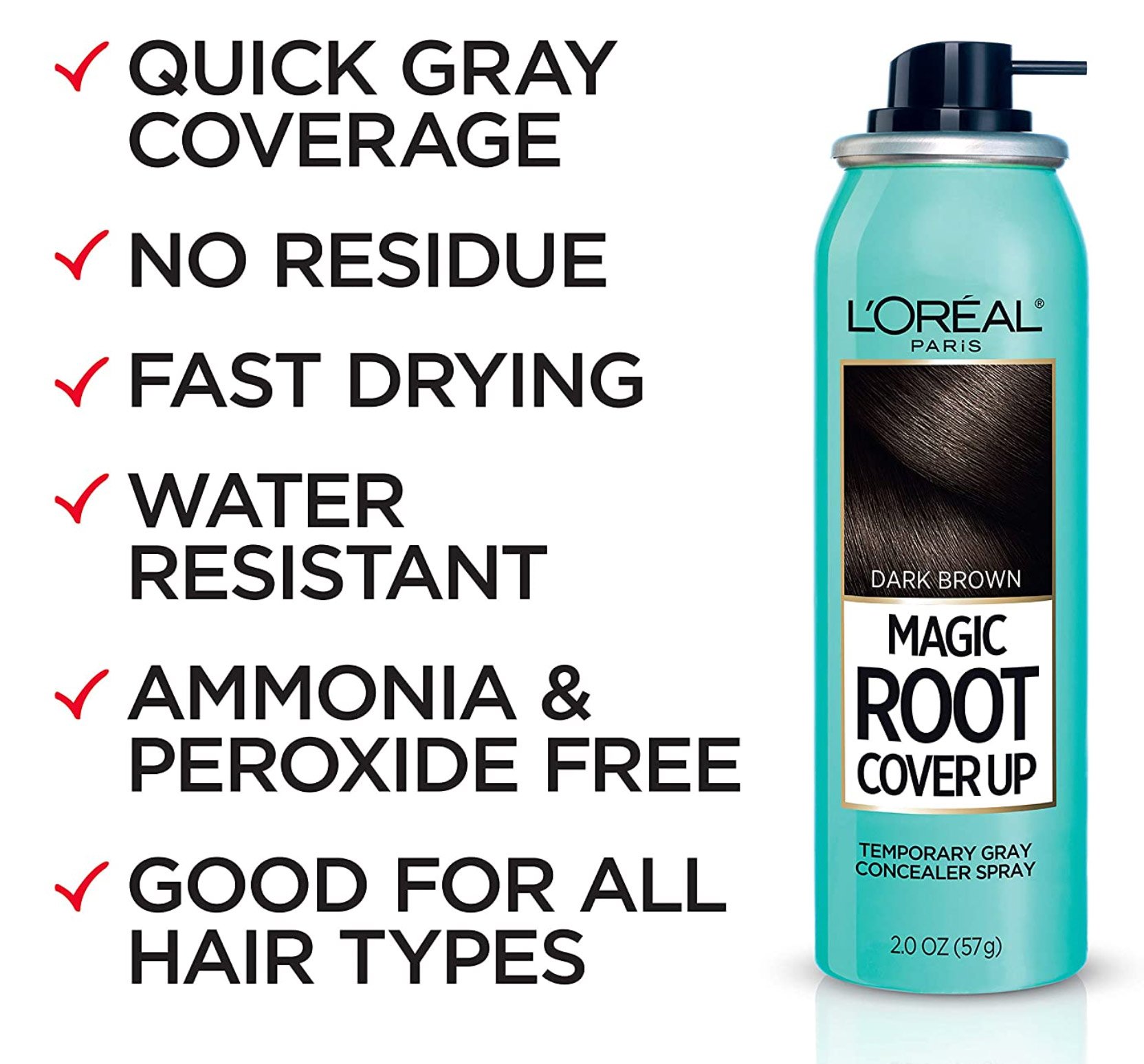 Magic Root Cover Up - Gray Hair Concealer Spray - L'Oréal Paris