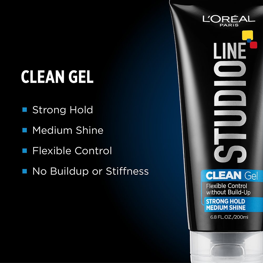 Studio Line Clean Gel - Hair Styling Gel - L'Oréal Paris