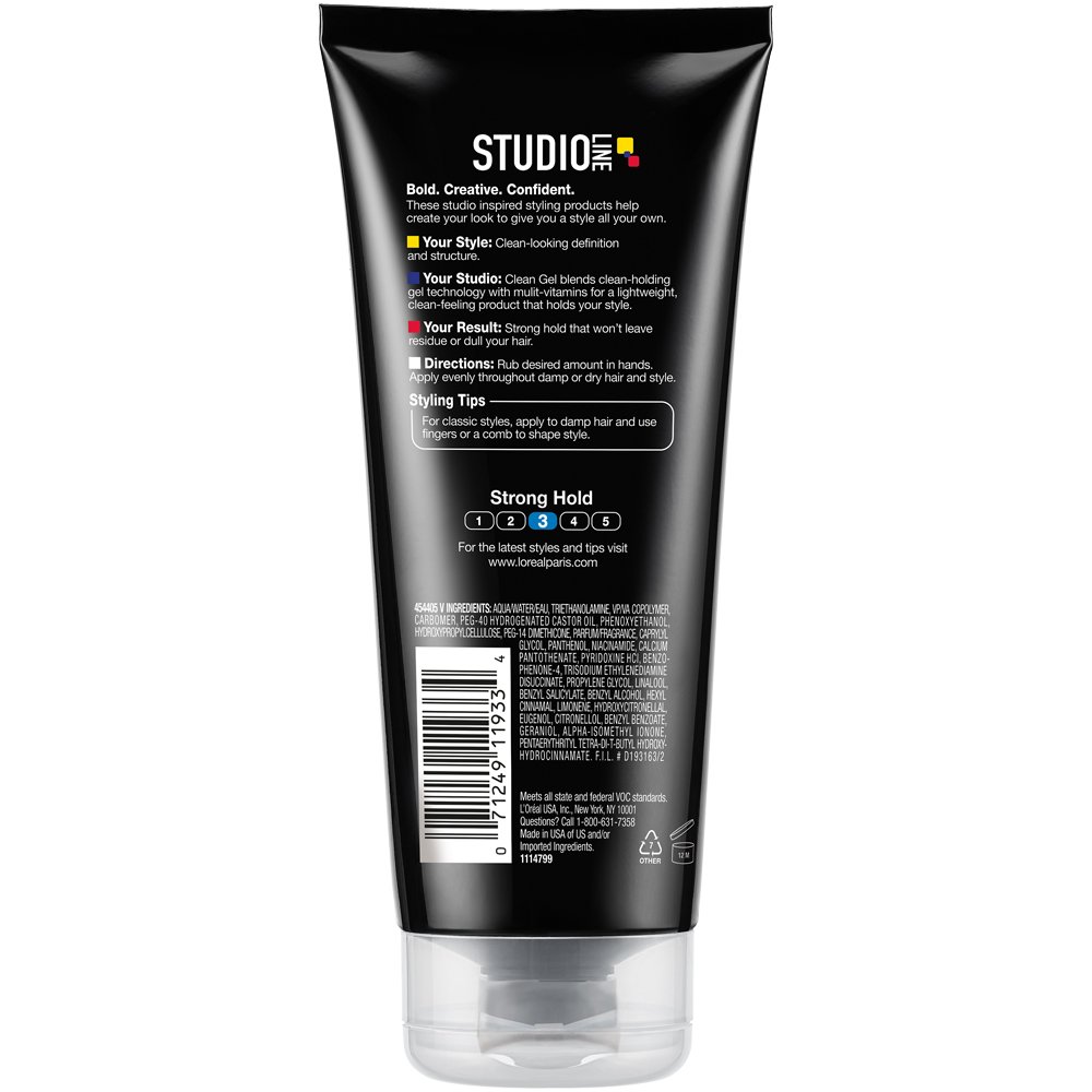 Studio Line Clean Gel - Hair Styling Gel - L'Oréal Paris