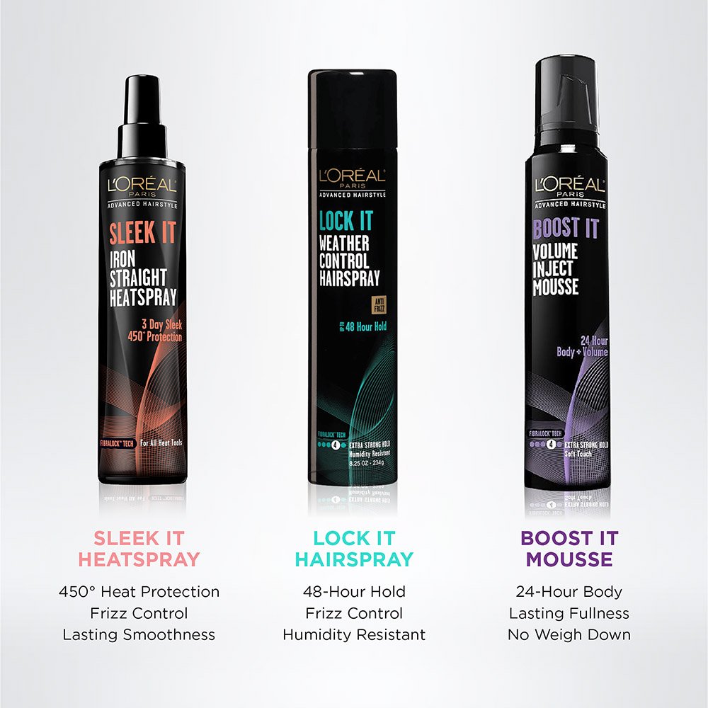 Advanced Hairstyle Lock It Weather Control Hairspray – L'Oreal Paris