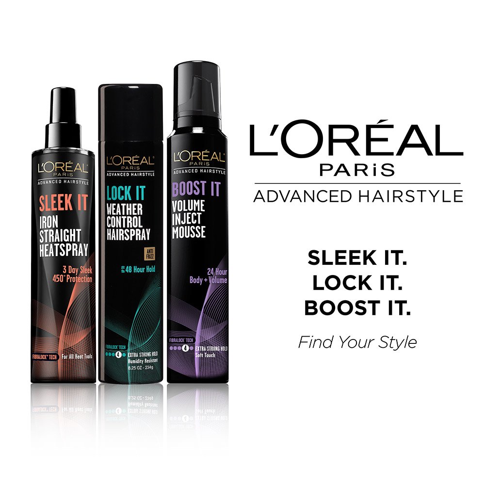 Advanced Hairstyle Lock It Weather Control Hairspray – L'Oreal Paris