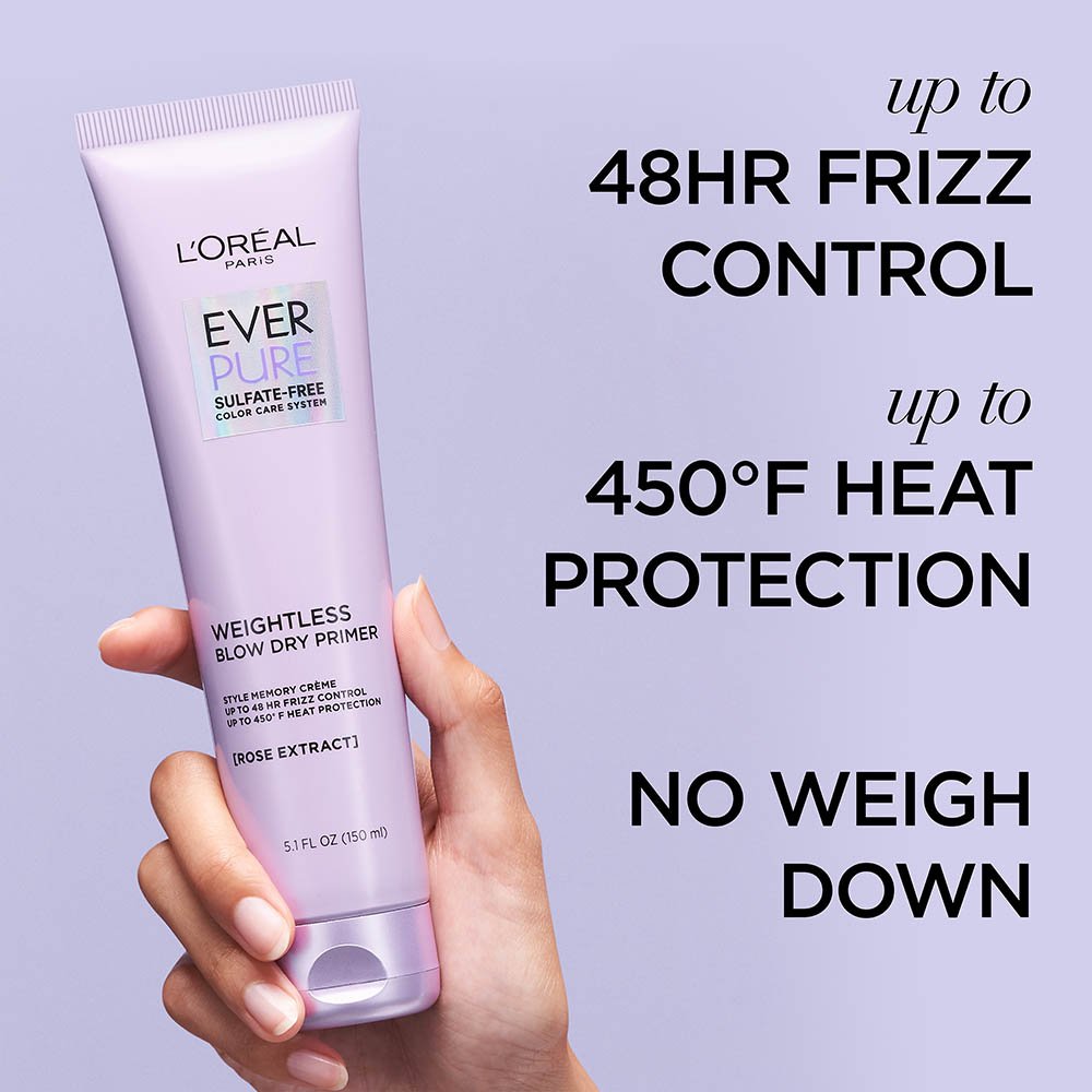 EverPure Sulfate-Free Weightless Blow Dry Hair Primer - L'Oréal Paris