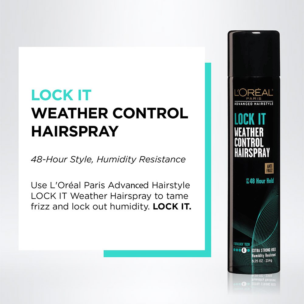 Advanced Hairstyle Lock It Weather Control Hairspray – L'Oreal Paris