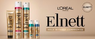 Elnett Satin Strong Hairspray, Color-Treated Hair - L'Oreal Paris