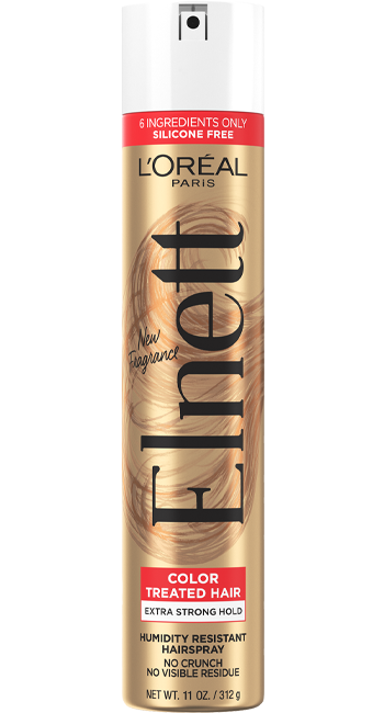 Elnett Satin Strong Hairspray, Color-Treated Hair - L'Oreal Paris