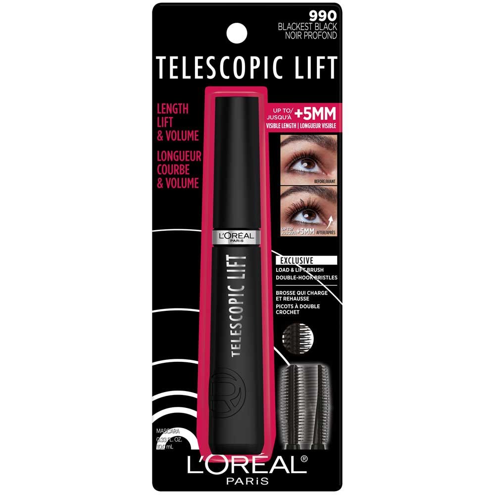 Telescopic Instant Lift Washable Mascara - L'Oréal Paris