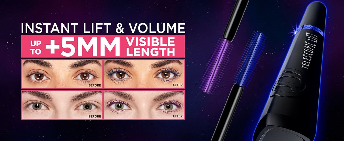 Telescopic Lift Washable Mascara - L'Oréal Paris