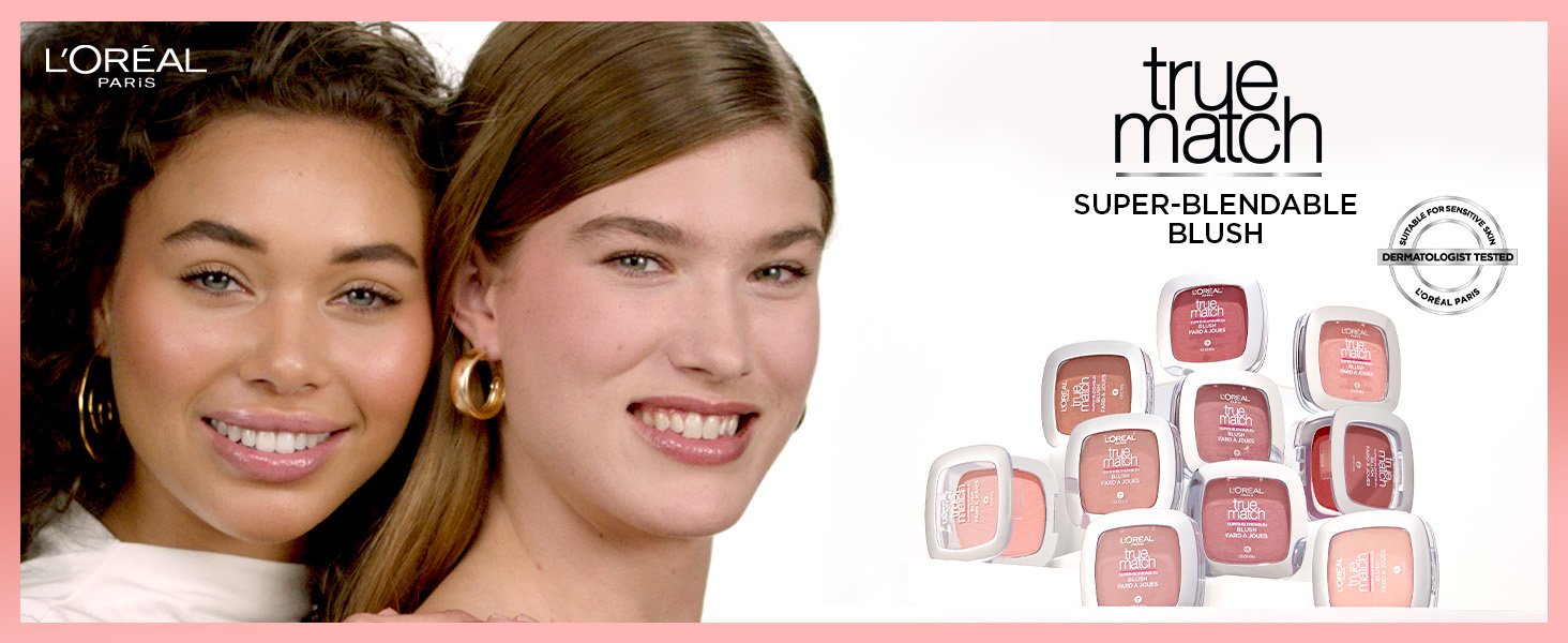 True Match Cosmetic Blush Makeup Powder - L'Oréal Paris