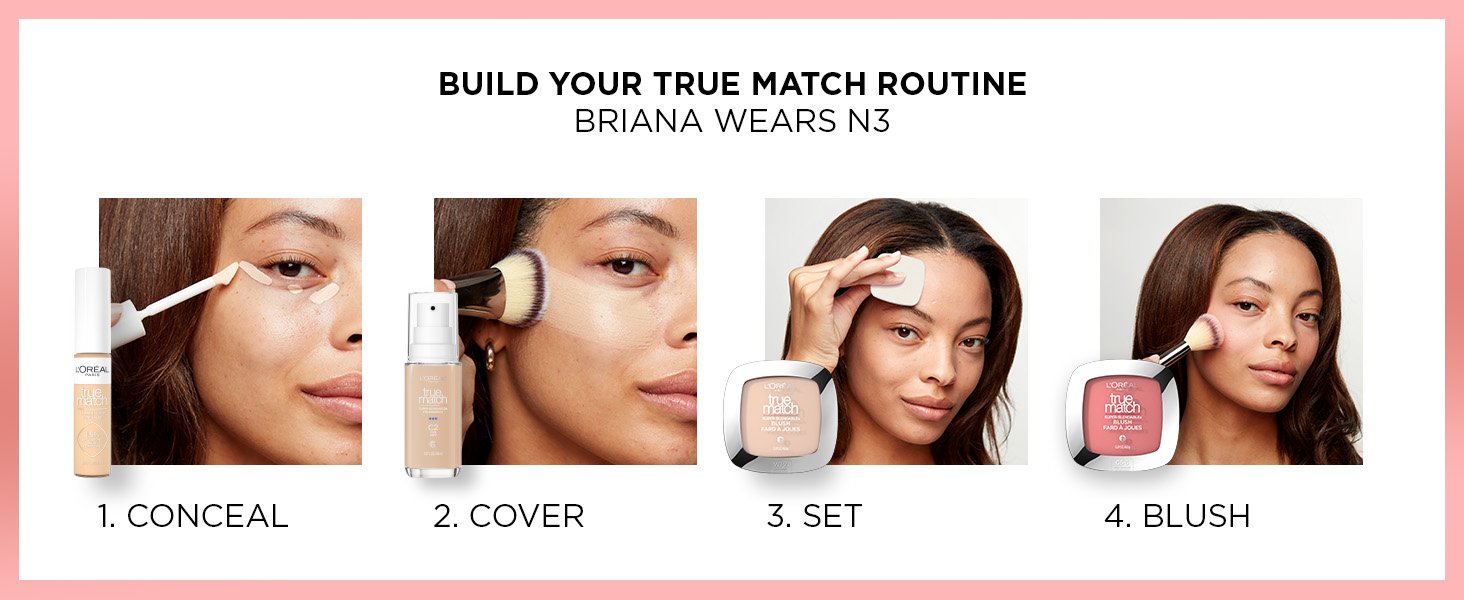 True Match Cosmetic Blush Makeup Powder - L'Oréal Paris