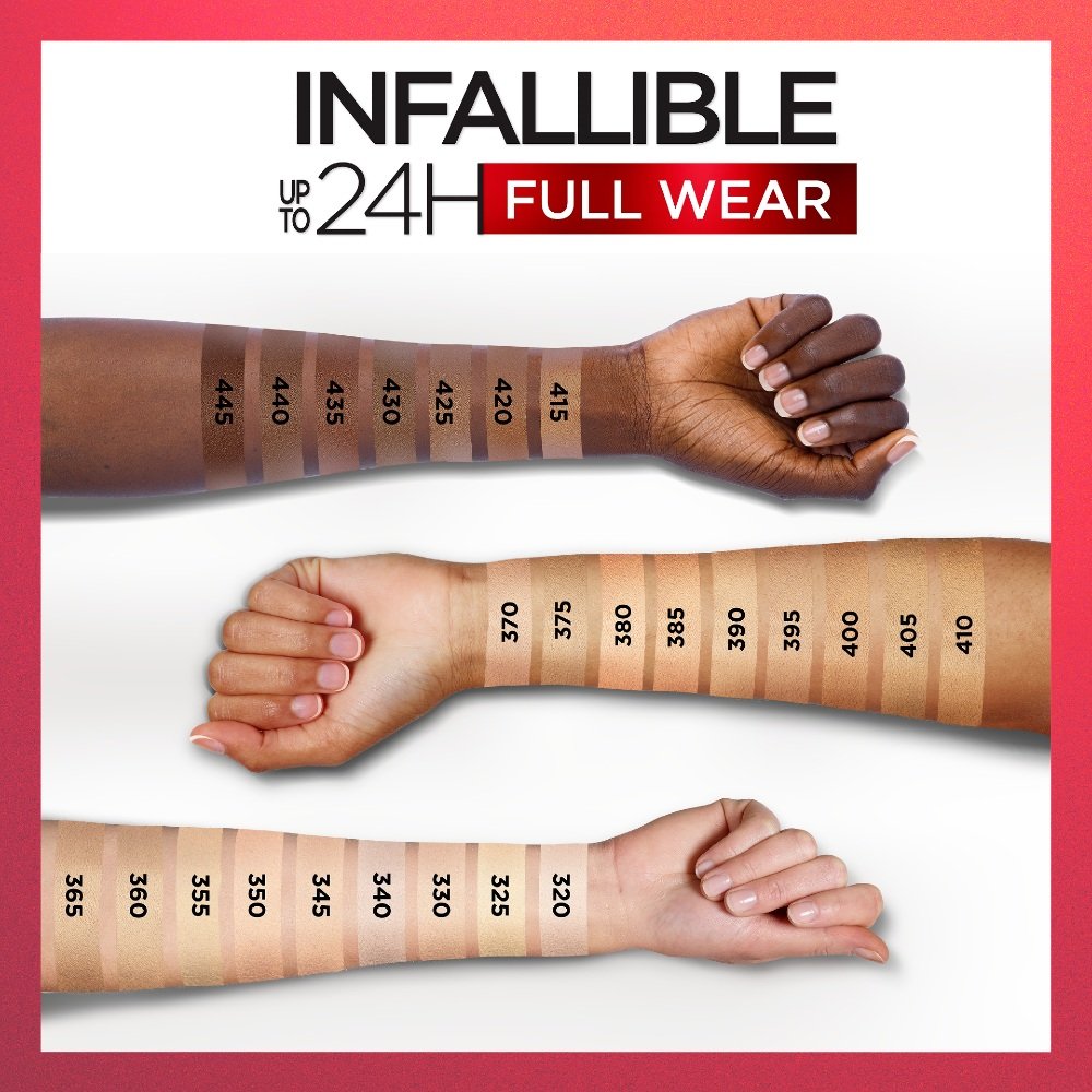 Loreal Infallible Concealer Shades