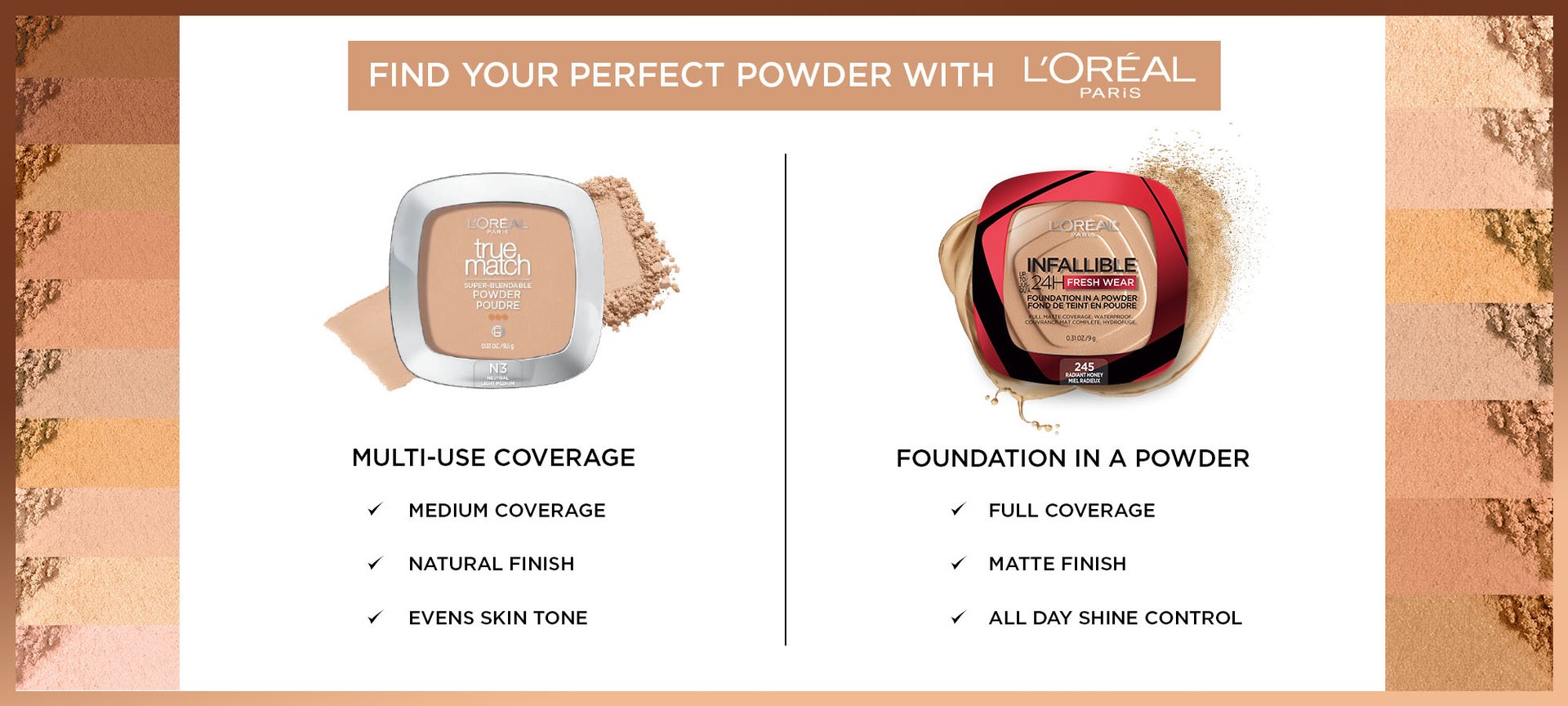 True Match Face Powder Foundation & Face Makeup - L'Oréal Paris