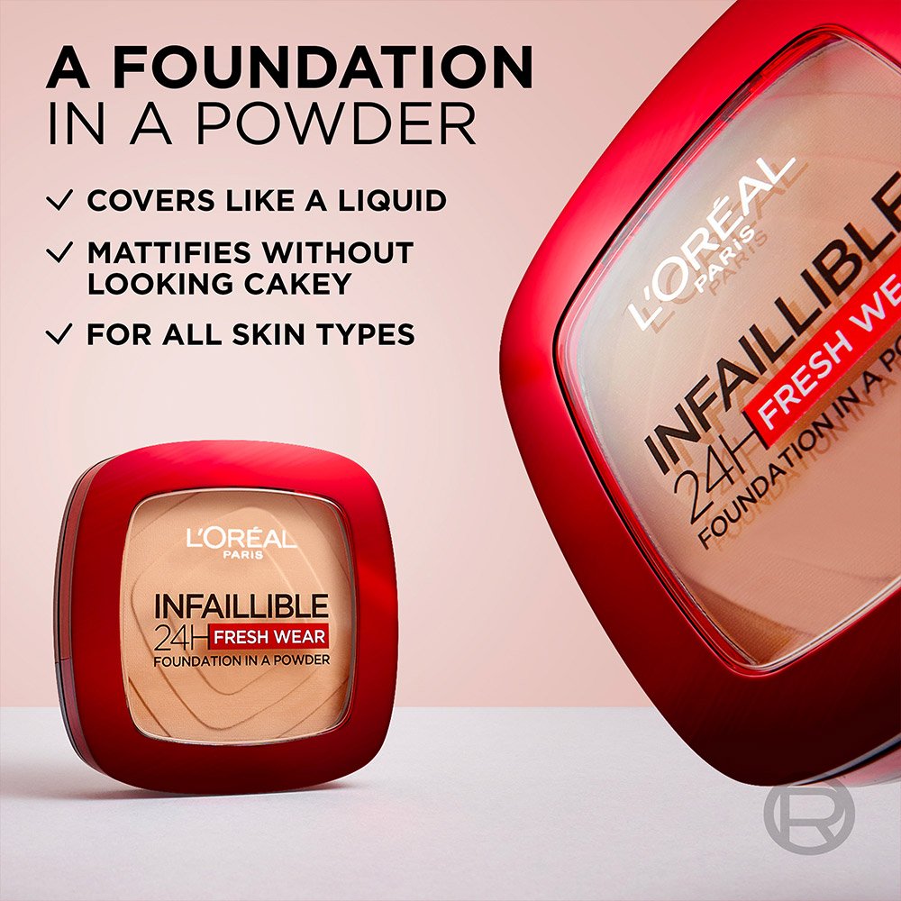 Infallible Up to 24H Fresh Wear Powder Foundation - L'Oréal Paris